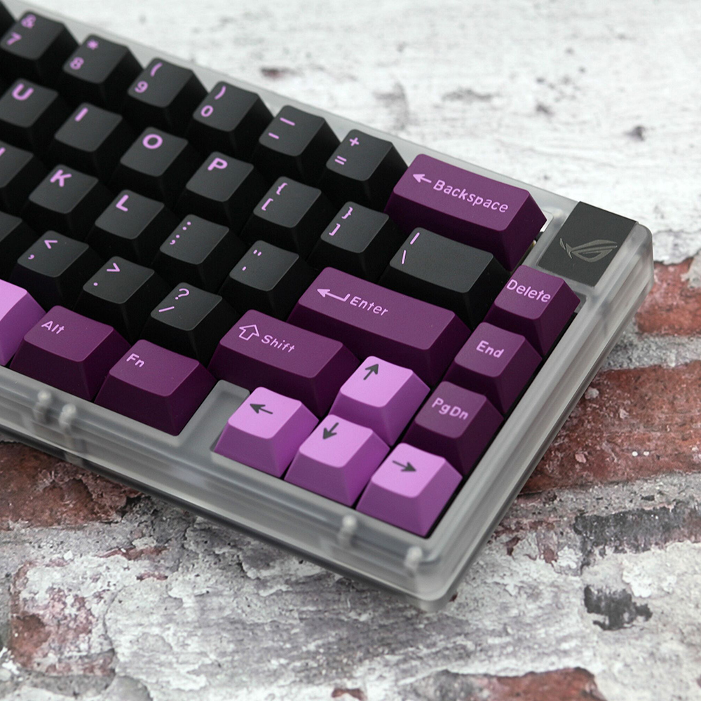 GMK Black Lotus Clone 173 Keys Double Shot Keycaps... – Grandado