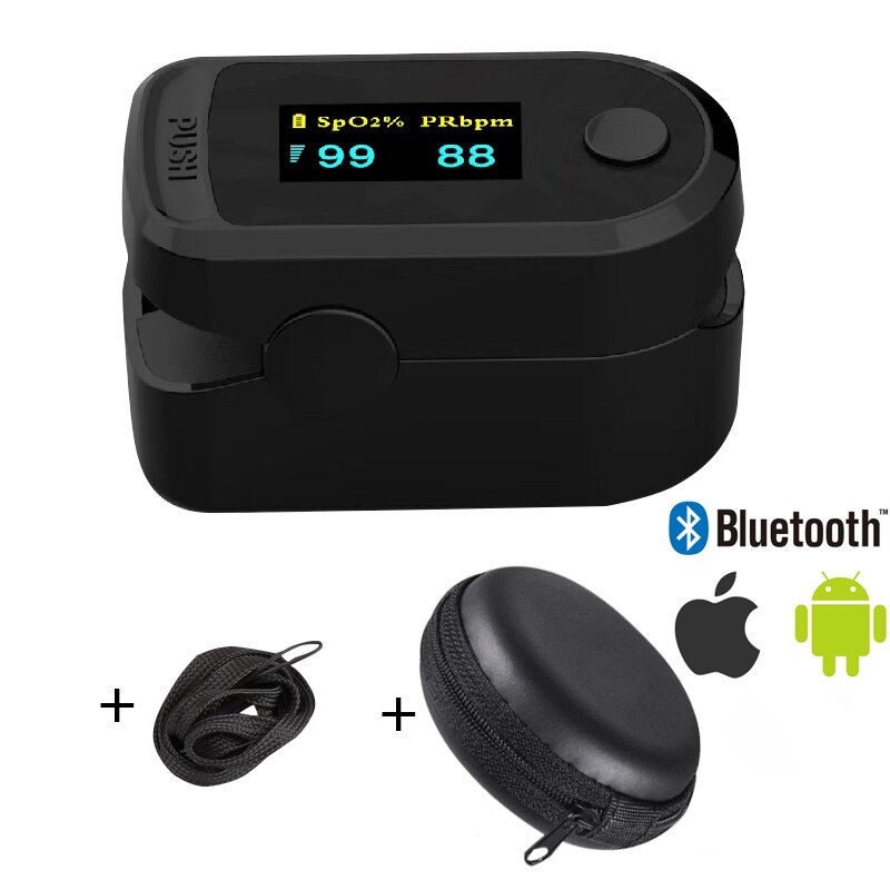 Bluetooth Oximeter for Android iOS Fingertip Pulse... – Vicedeal