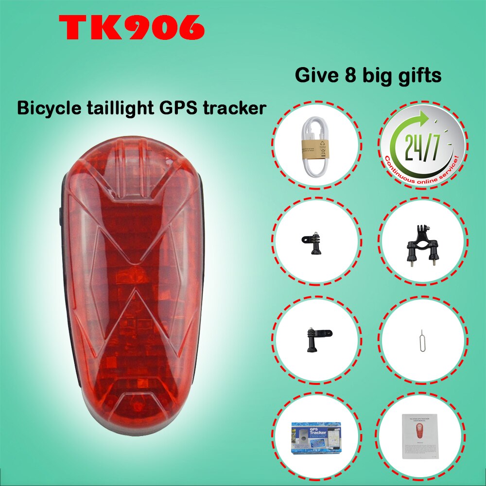Gps Bicycle and Motorcycle Tracker TK906 Tracks an... – Vicedeal