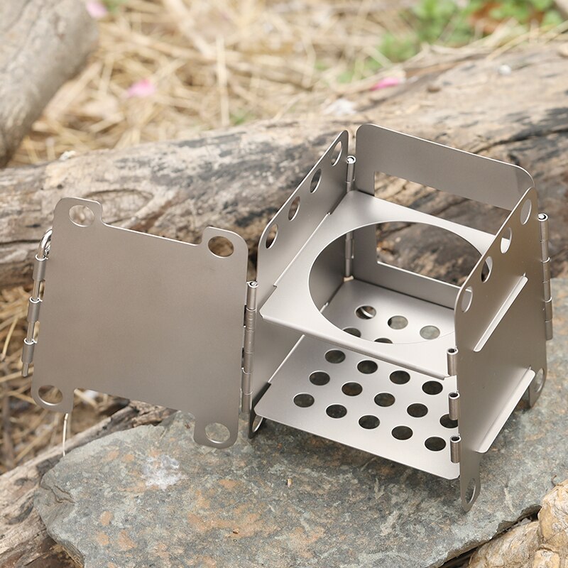 Tiartisan Wood Burning Camp Stoves Picnic BBQ Cook... – Vicedeal