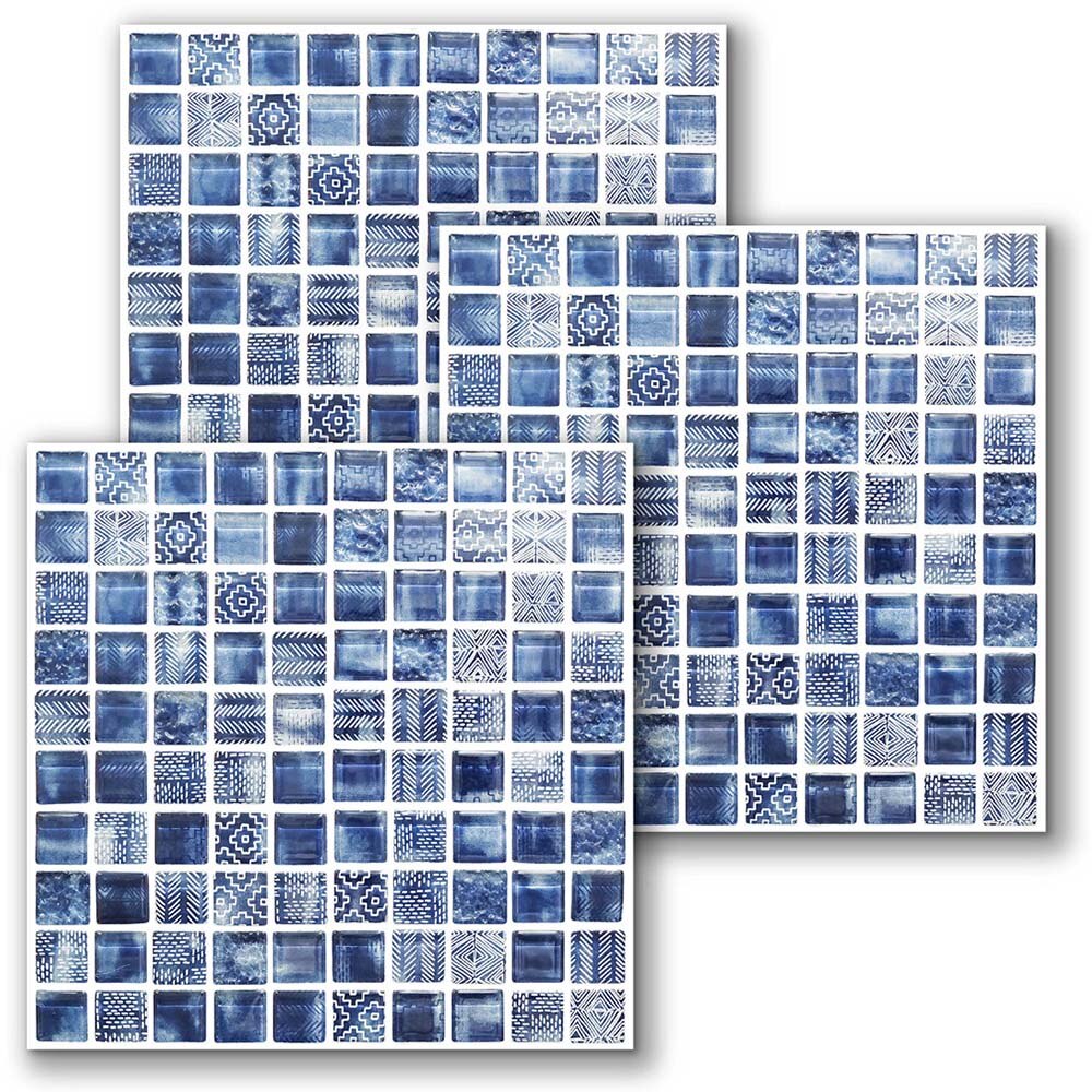 10Pcs Waterdichte 3D Mozaïek Tegel Muur Sticker Di... – Vicedeal