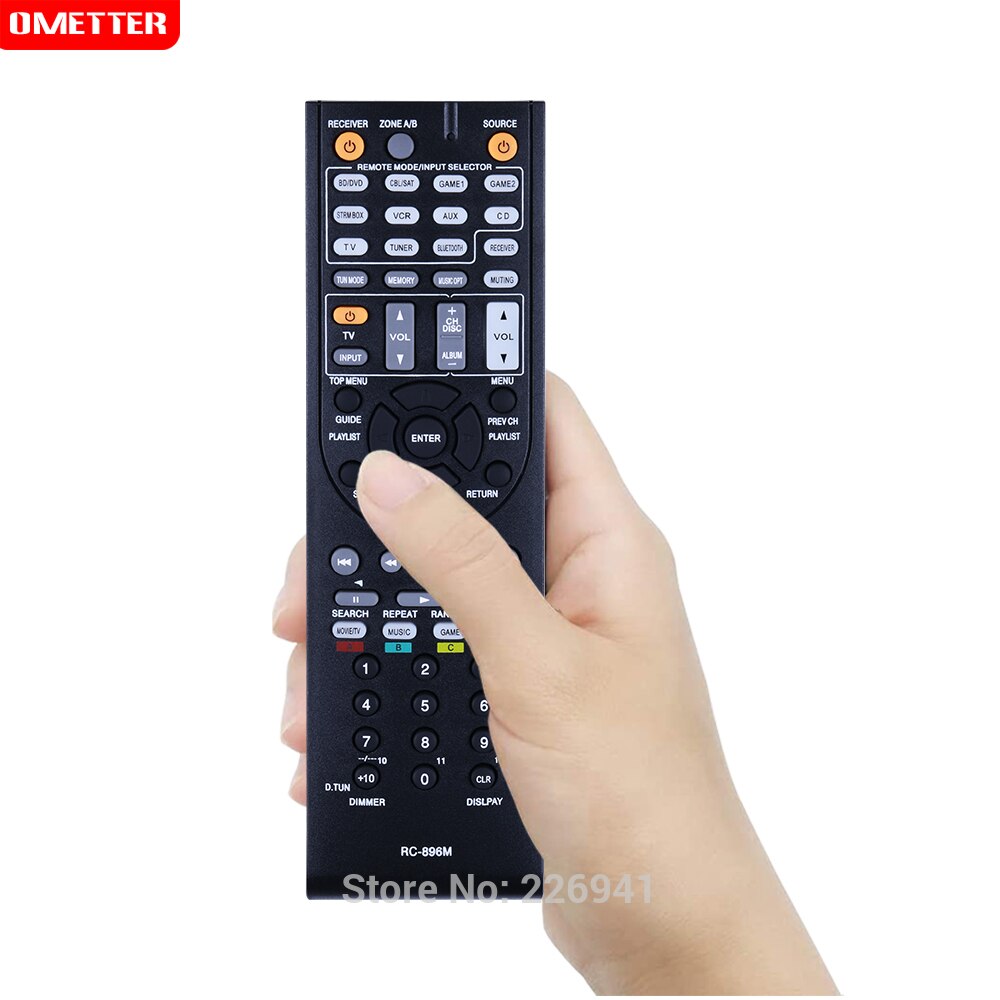 RC-896M remote control use for Onkyo power emplifi... – Grandado RC-896M remote control use for Onkyo power emplifi... – Grandado