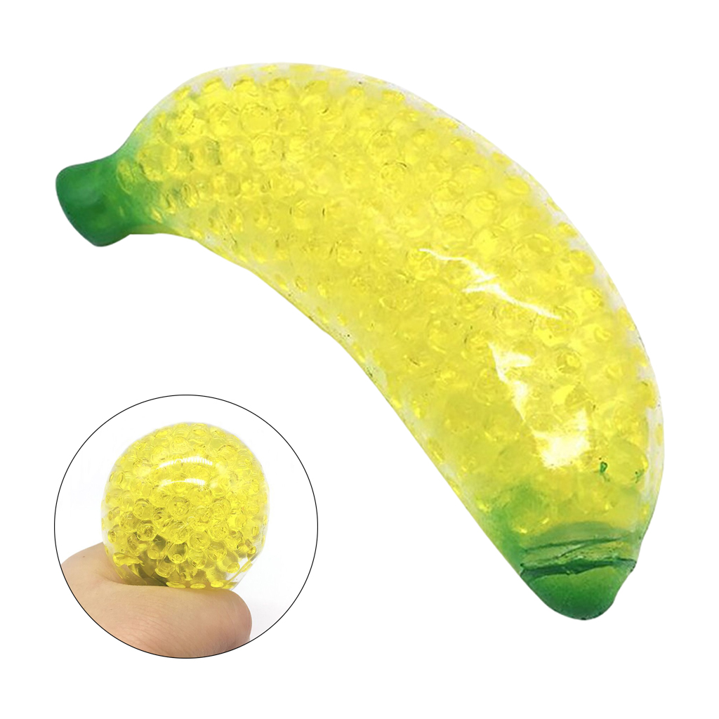 Novelty Fruit Jelly Water Squishy Fidget Banana St... – Grandado