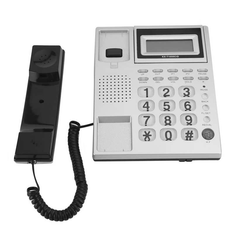 Landline Phone with Large Button Desktop Corded Fi... – Grandado