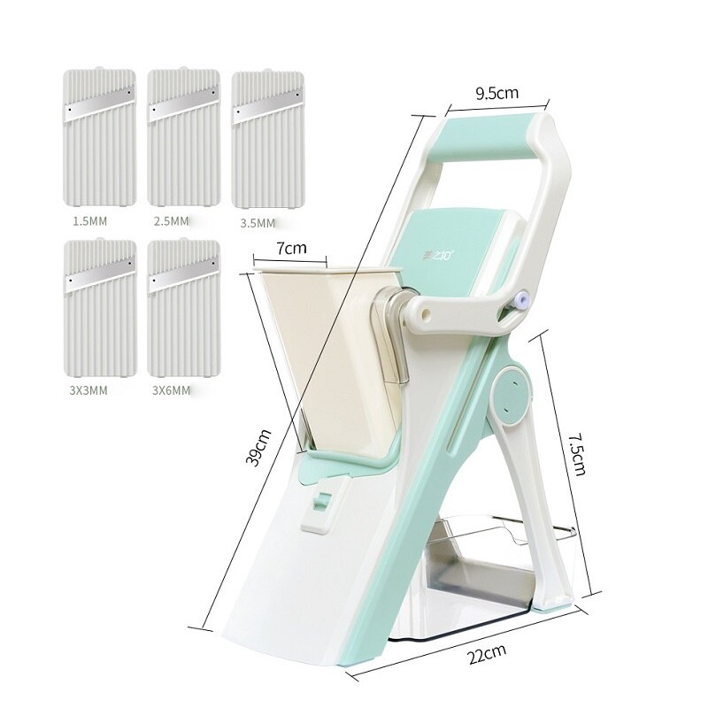 Multifunction Vegetable Cutter Adjustable Thicknes... – Grandado