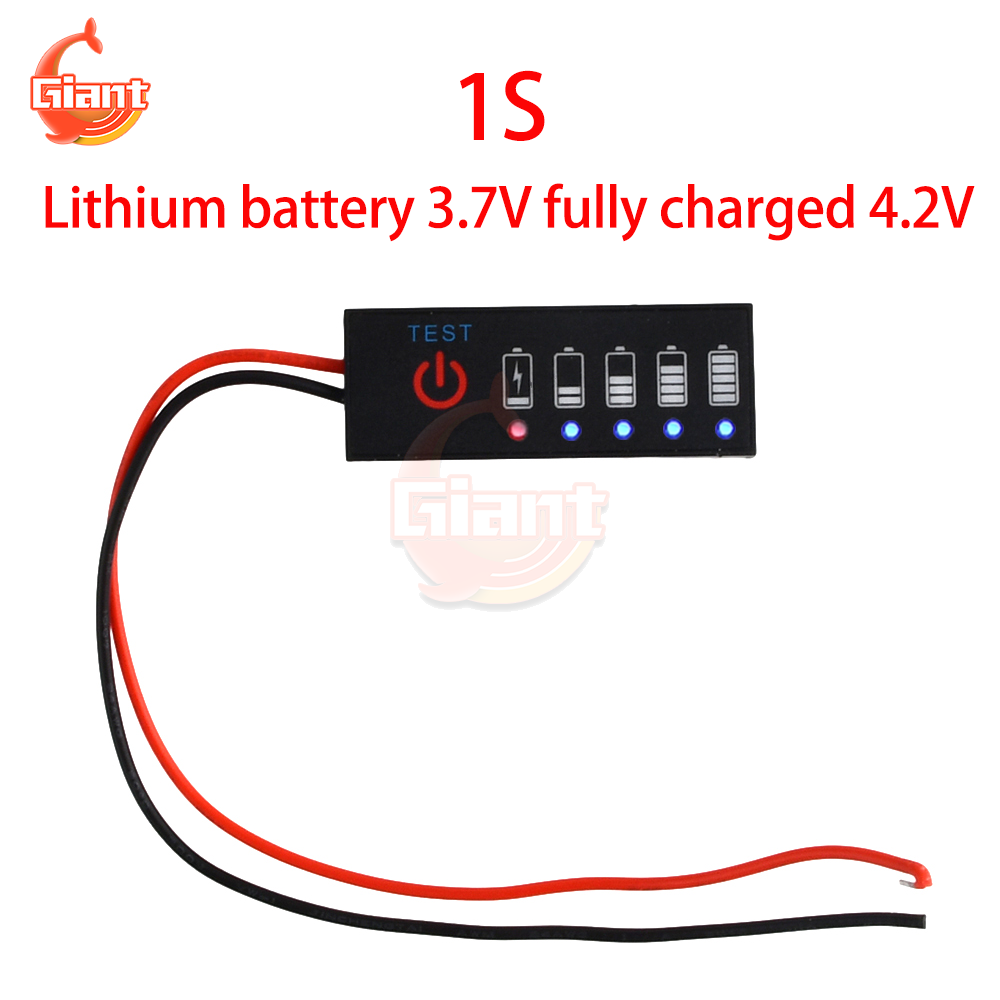 1-7S Battery Level Indicator 18650 Lithium Battery... – Grandado