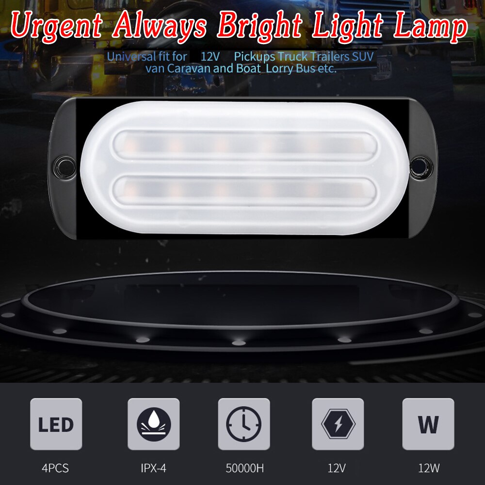 Ultra thin Fog Light Super bright Anti-collision 1... – Grandado