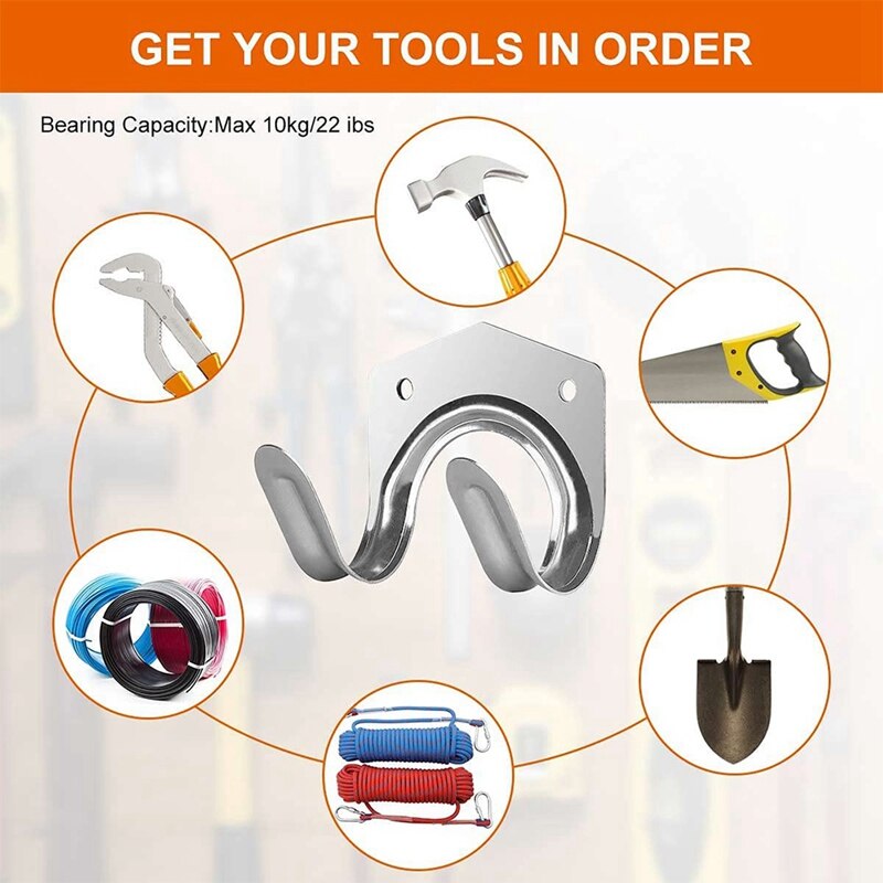 15Pk Tool Hooks For Shed Heavy Duty Garage Hooks S... – Grandado