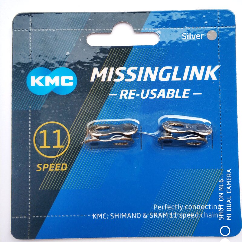 KMC Ketting magische gesp 11 speed zilver goud KMC... – Grandado