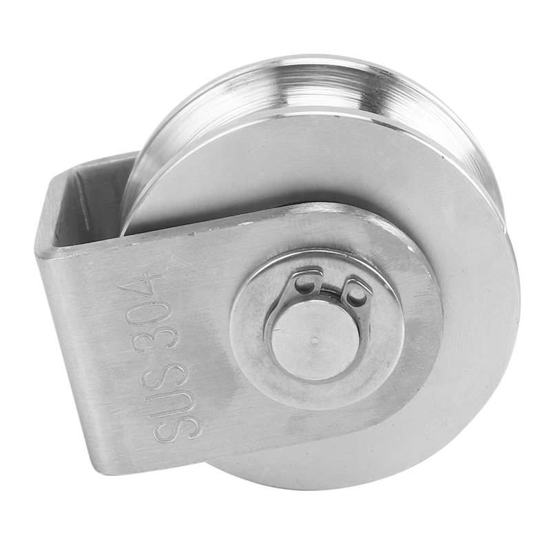 2 Inch Roller Wheel Bearings U Groove Pulley Wheel... – Vicedeal