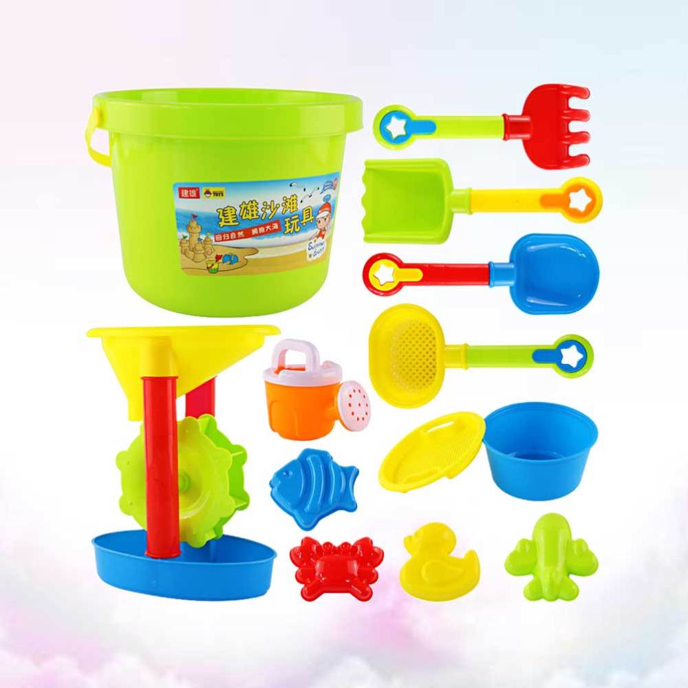 1 Set Van Weerbarstige Set Zand Emmer Schop Kinder... – Grandado