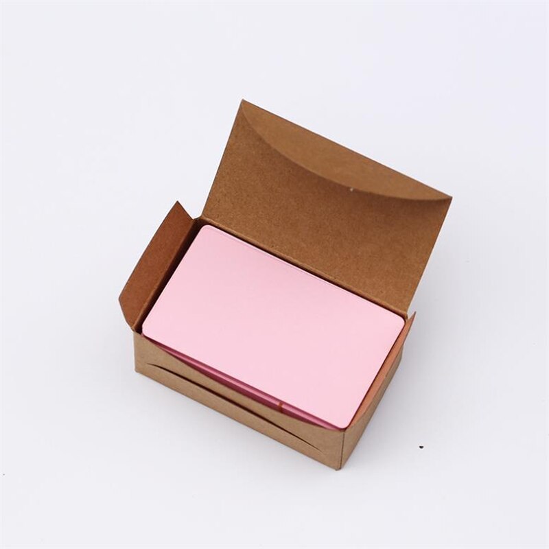 Double-sided Blank Kraft Paper Business Cards Word... – Vicedeal