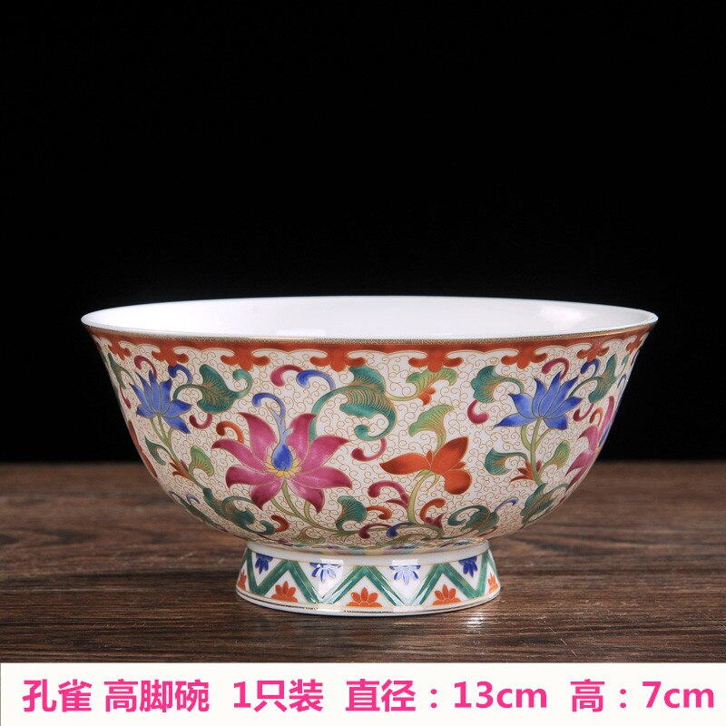 2pcs 5inch Chinese Soup Rice Bowls Jingdezhen Cera... – Grandado