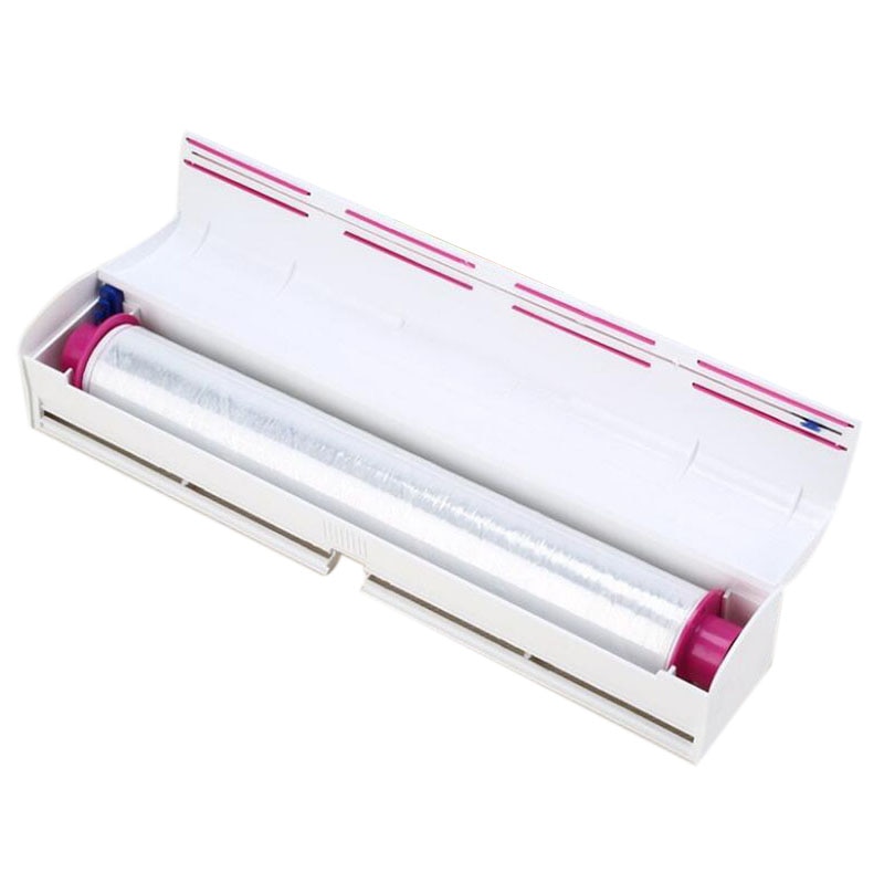 Food Plastic Cling Wrap Dispenser Preservative Fil... – Grandado