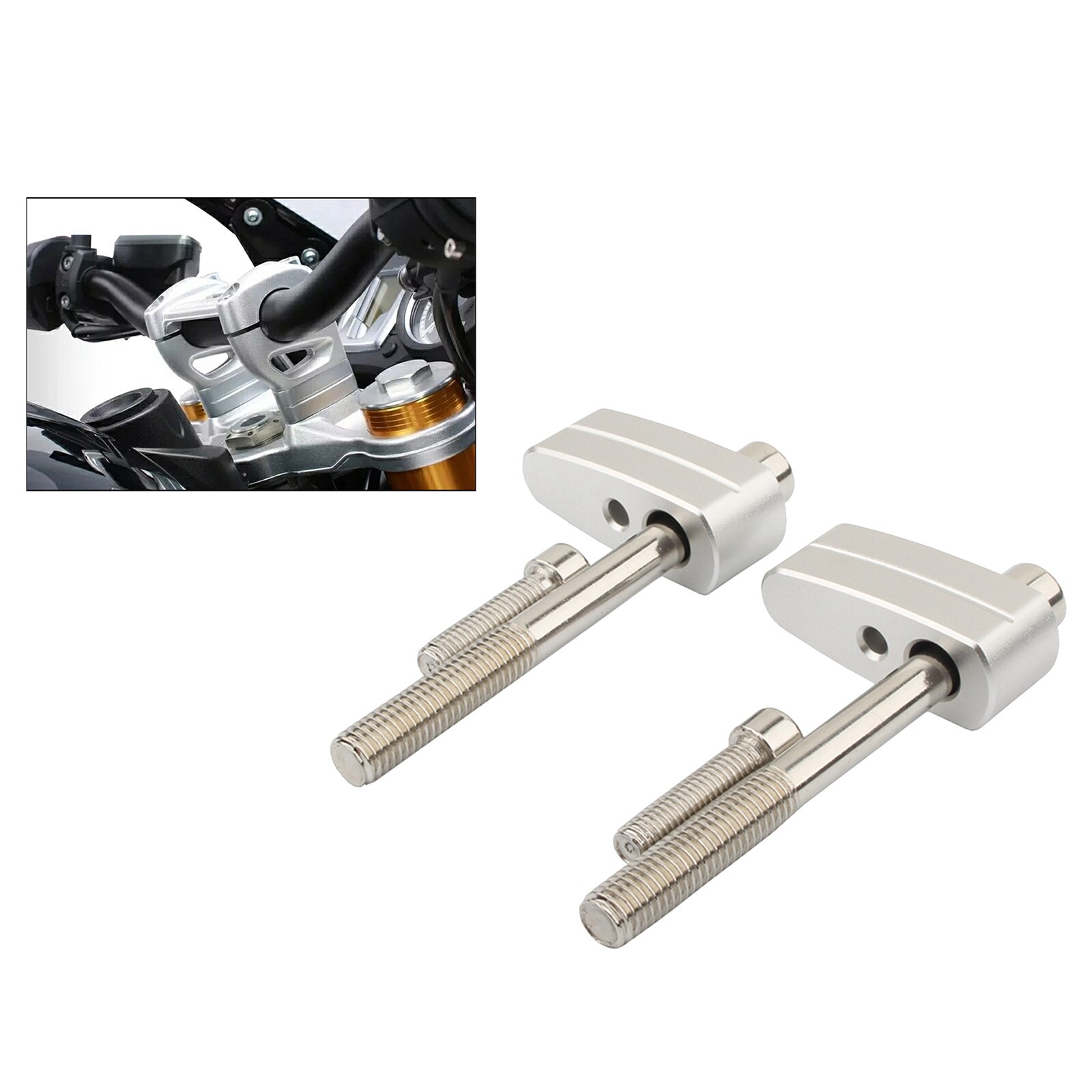 1 Pair Motorcycle Handlebar Riser for BMW R nineT ... – Grandado