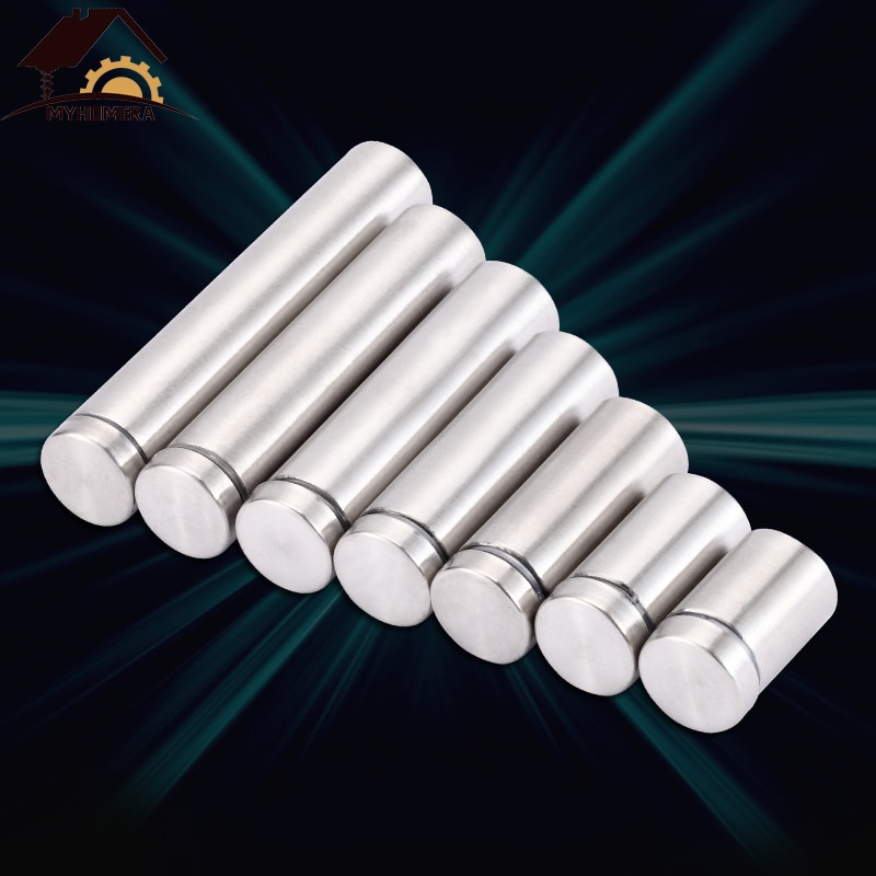 Myhomera 2Pcs 12mm Advertising Nail Glass Fastener... – Grandado