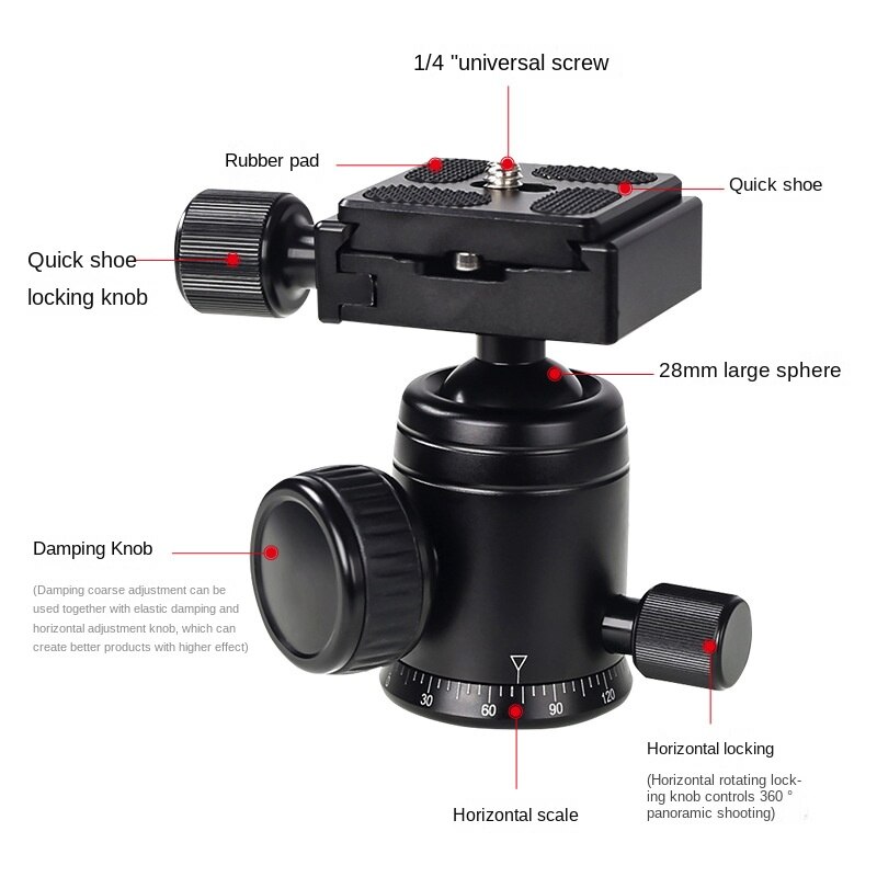 Leveling Table Hemispherical Base PTZ Tripod Camer... – Grandado