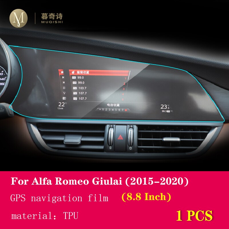 Voor Alfa Romeo Giulia Auto Gps Navigatie Bescherm... – Grandado