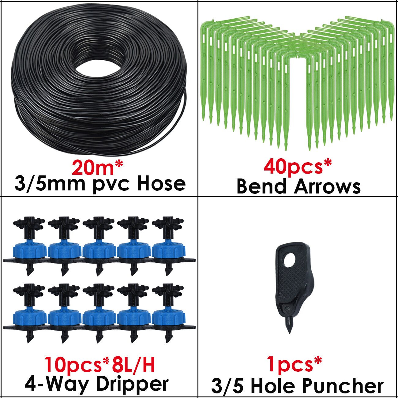 Sprycle 10-100m garden 2l/h 1/8 '' bevattningssyst... – Vicedeal