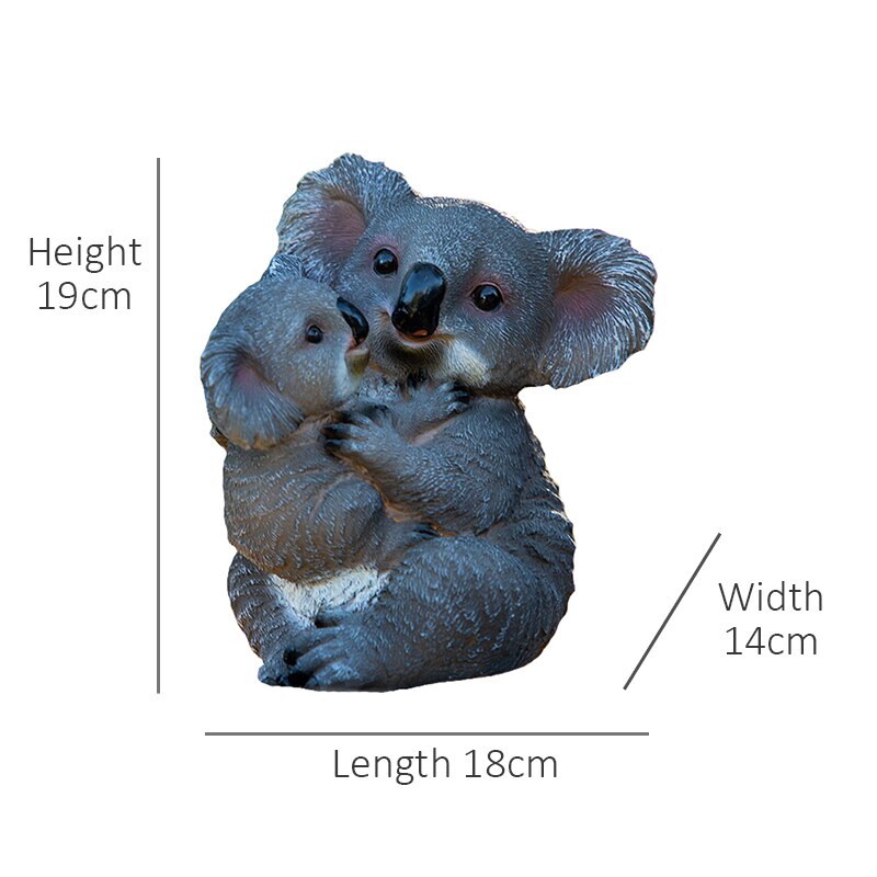 Y.DSHH Outdoor Garden Sculptures Koala Shape For G... – Grandado