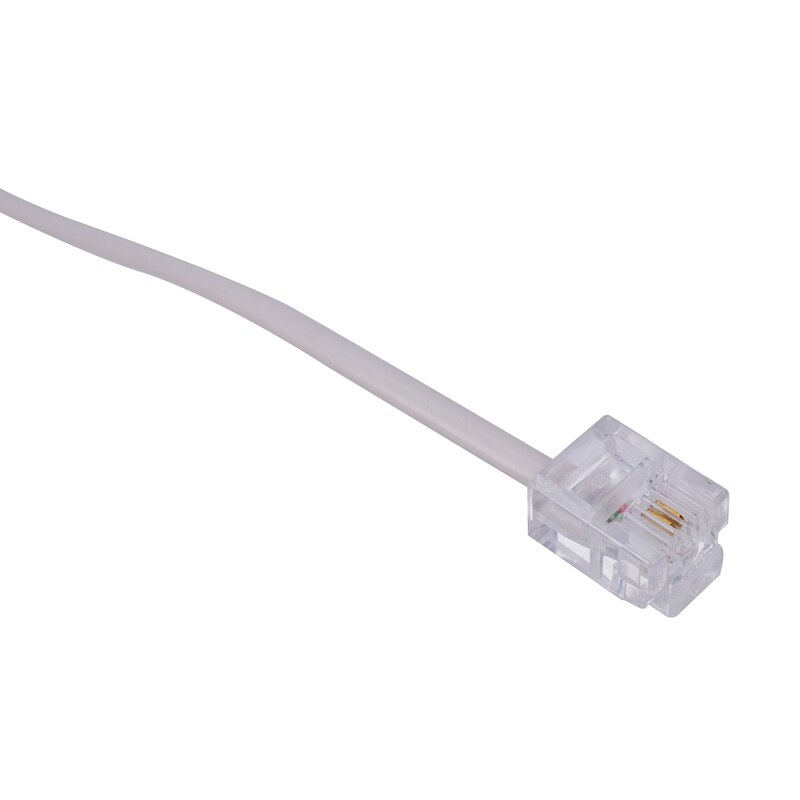 ! 6P2C RJ11 Male Naar Male Plug Telefoonlijn Kabel... – Vicedeal