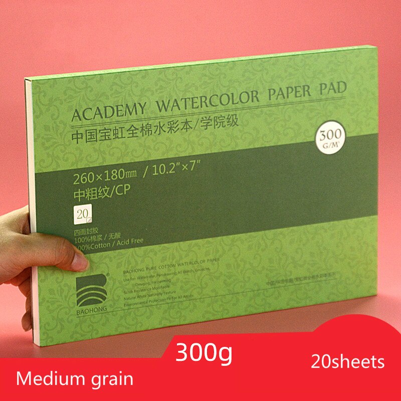 Watercolor Paper Cotton Watercolor Books Thicken H... – Vicedeal