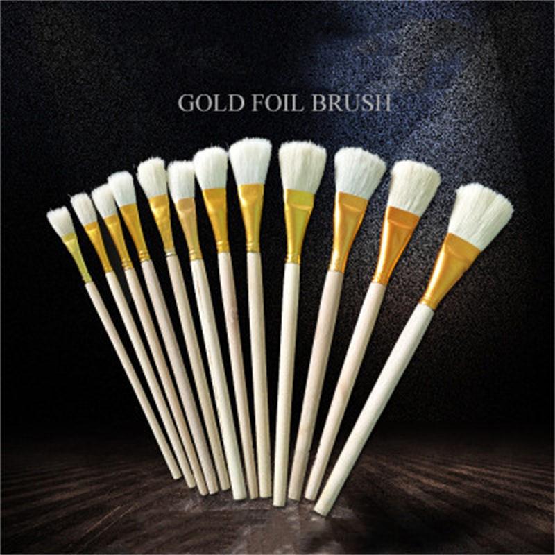 Wool pen brush gold foil tool brush rubber gold fo... – Grandado