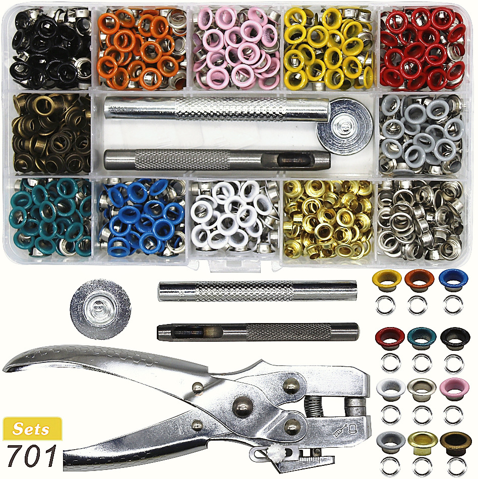 12 Kleuren 5Mm Metalen Ringetjes Kit Metalen Oogje... – Vicedeal