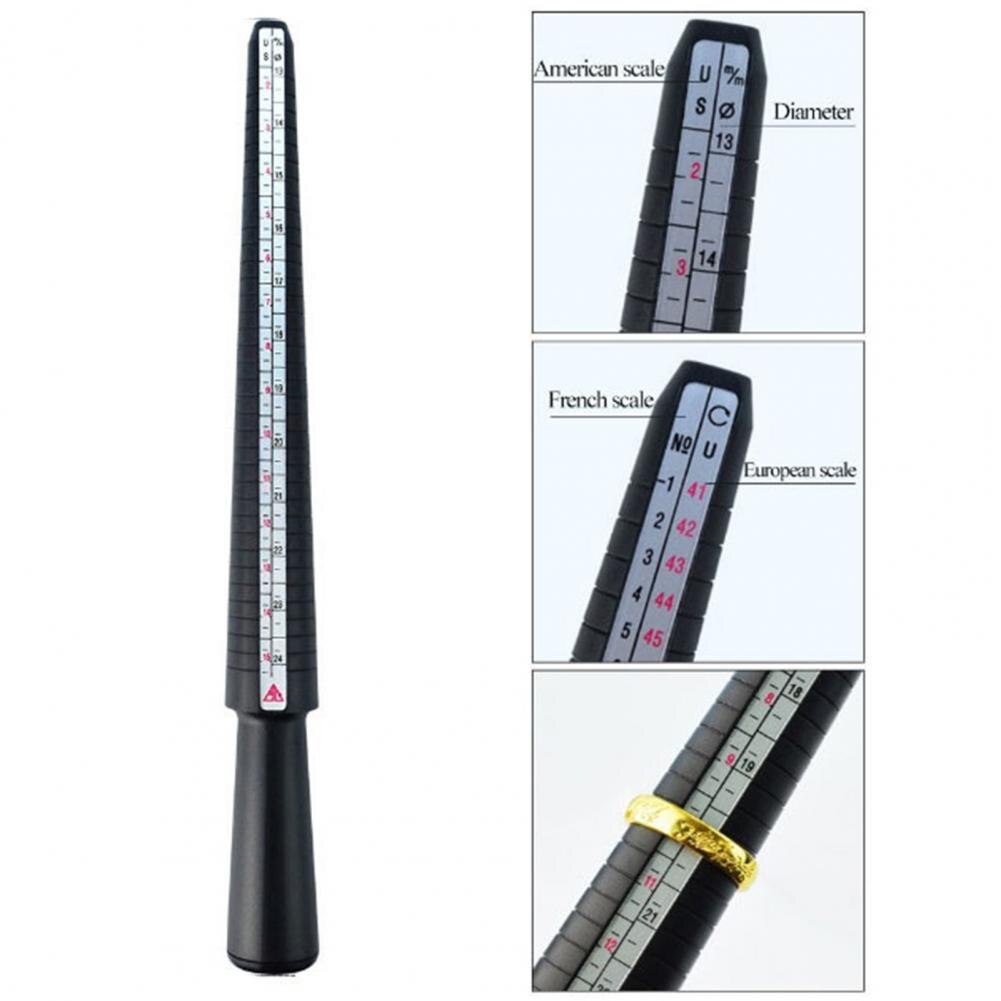 Ring Sizer Mandrel Stick with Hammer Finger Gauge ... – Grandado