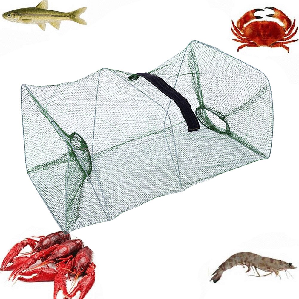 Fish Trap Net Fishing Gear Crab Prawn Shrimp Crayf... – Grandado