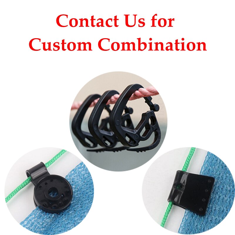 10~100pcs Sunshade Net Clip Insect proof net fixin... – Grandado