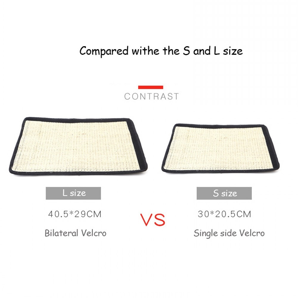 Pet Cat Scratch Board Sisal Furniture Bed Mattress... – Grandado