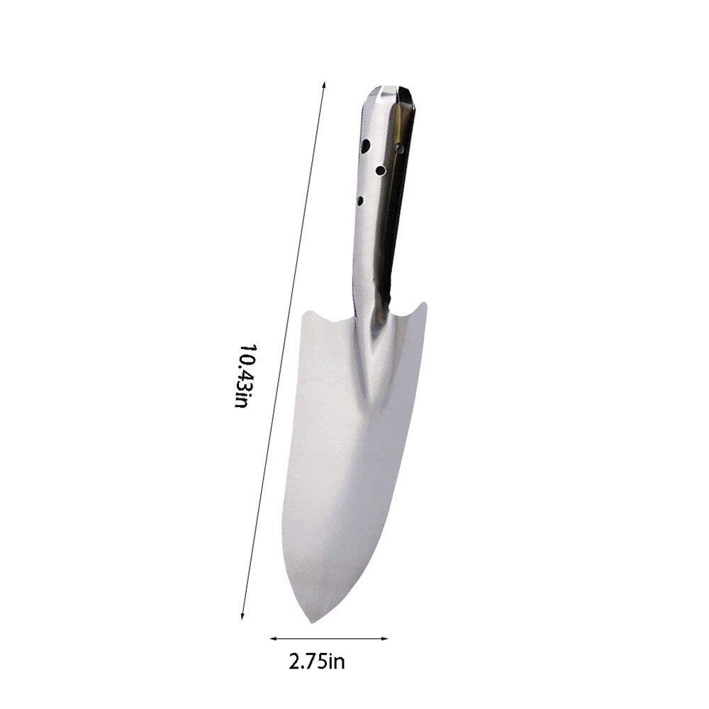 Mini pala para flores portátil, pala de acero inox... – Grandado