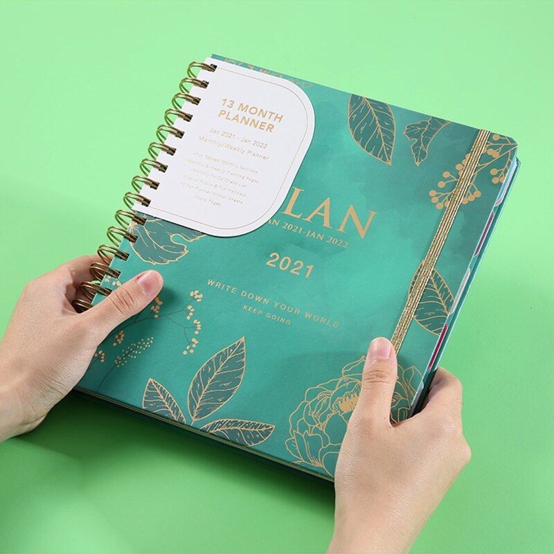 Agenda Planner Organizer B5 Coil Notebook Journal ... – Grandado