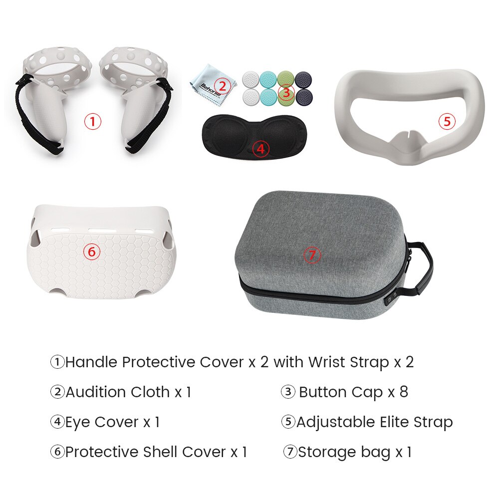 Oculus Quest 2 Vr Harde Opbergtas Riem Quest 2 Vr ... – Vicedeal