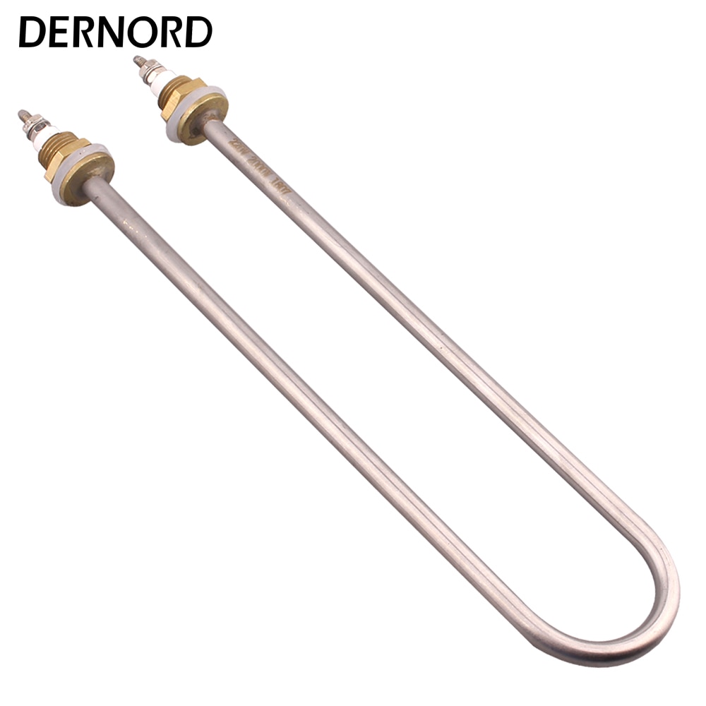 Dernord 220V 2kw M16 U Type Elektrische Heat Pipe ... – Vicedeal