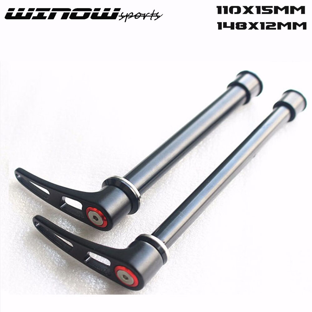 Fiets steekas snelspanner 110 x 15/148 x 12mm voor... – Vicedeal