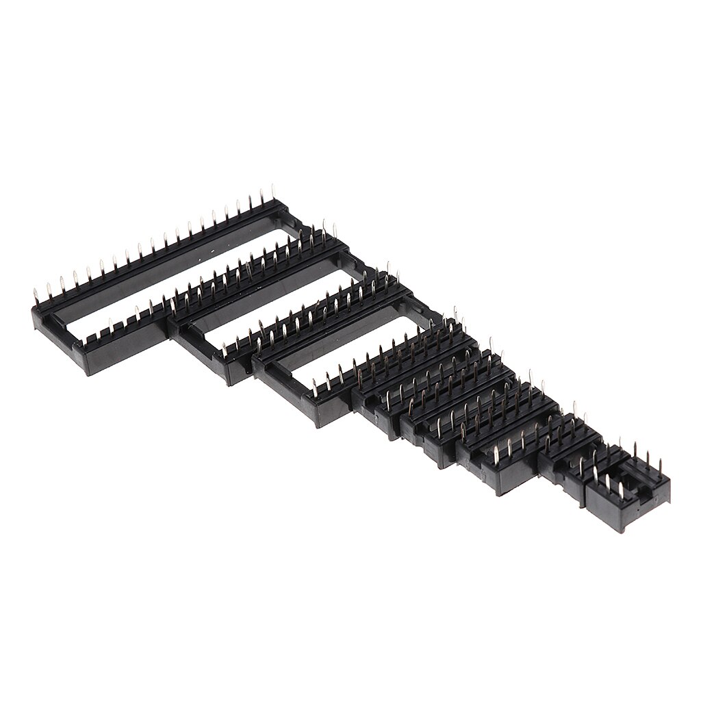 100 Pieces IC Sockets Low Profile DIP 6Pin 8P 14P ... – Vicedeal
