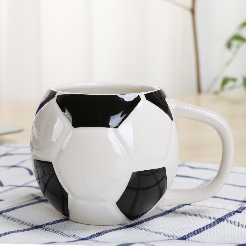 2022 Soccer Coffee Mug Ceramic Soccer Ball Cup for... – Grandado