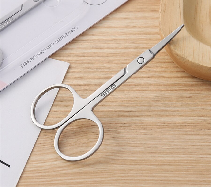 Stainless Steel Eyebrow Trimming Scissor Safe Shar... – Vicedeal