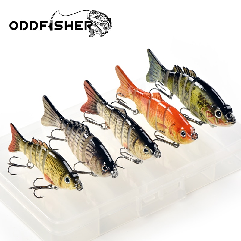 1Set 2 5pcs Fishing Lures Set With Box Multi Segme... – Vicedeal