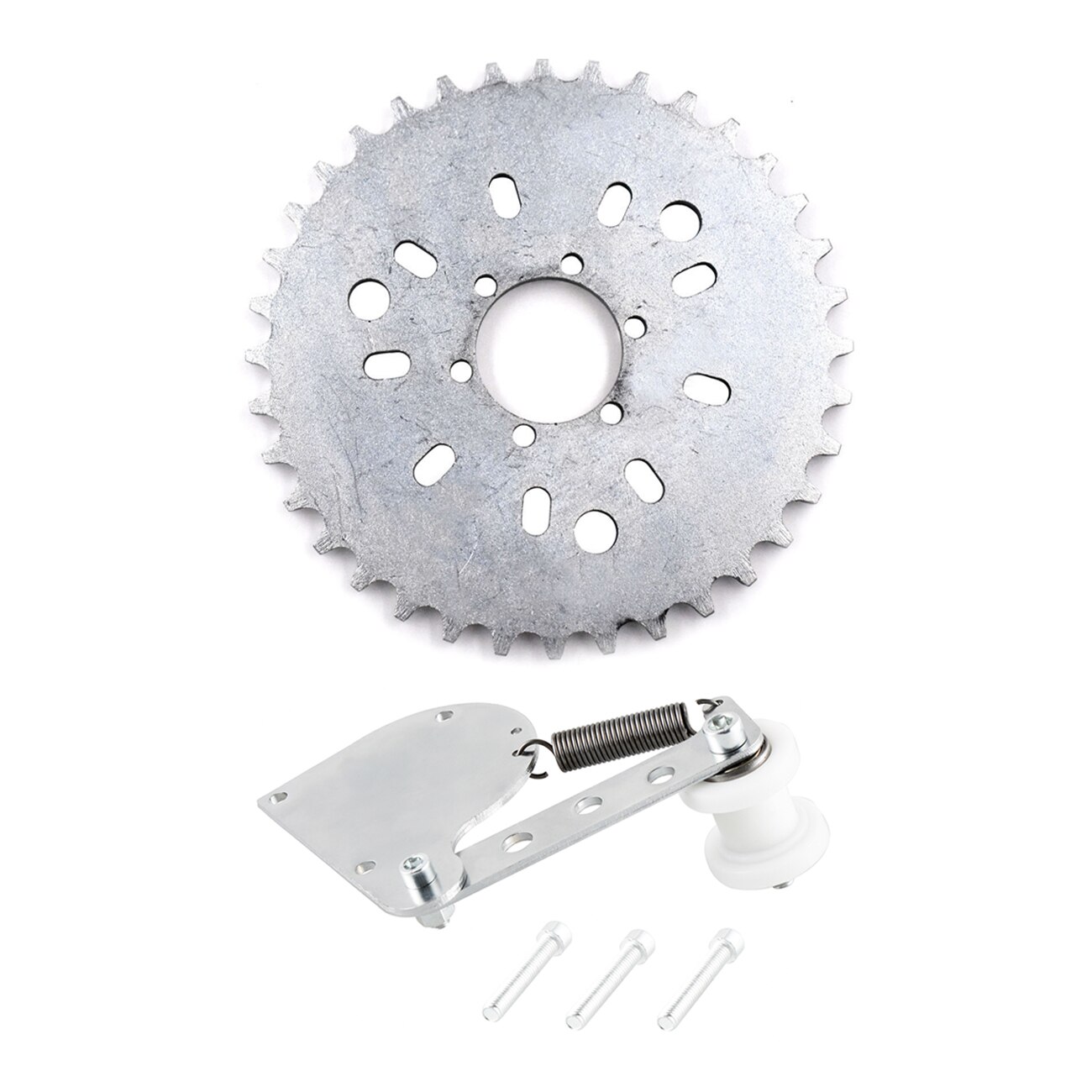 Pouvoir Silver Chain Tensioner 36T Sprocket For 49... – Grandado