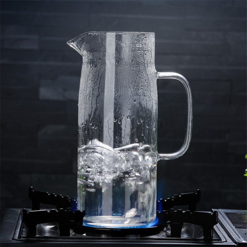 Glass Cold Water Jug Heat Resisting Borolicate Fru... – Grandado