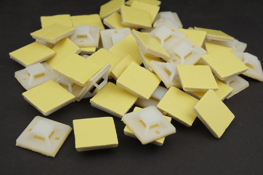 50 unids/lote piezas de plástico duro Sticky Base ... – Grandado