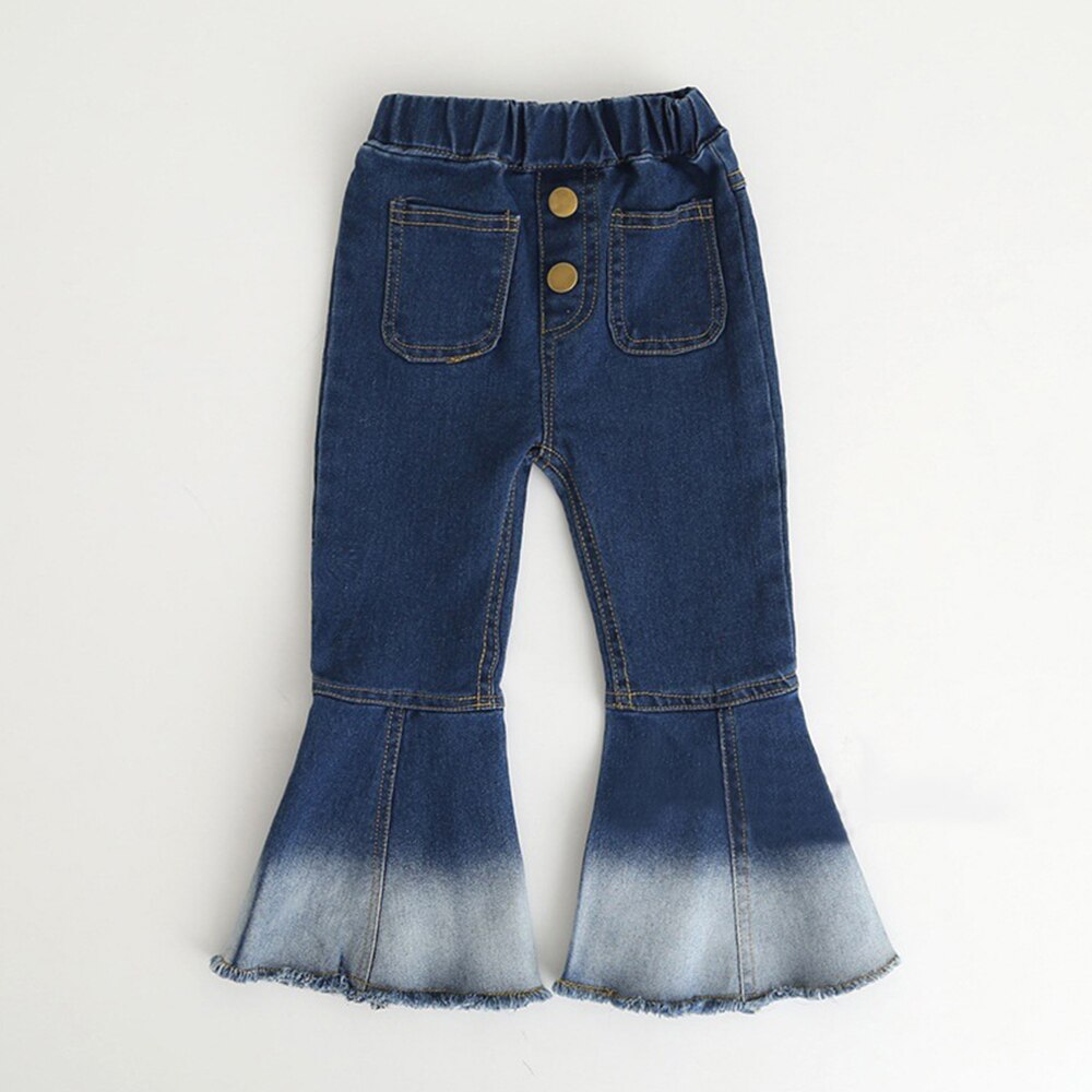 BaByinstar Jeans for Girls Denim Pants Children Ca... – Grandado