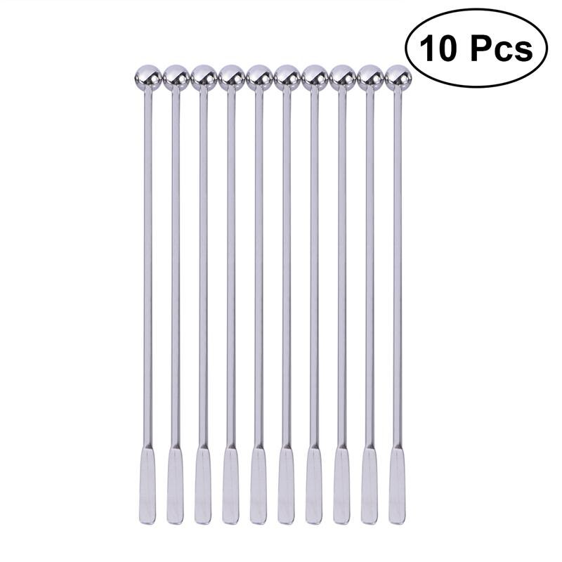 5 X Stainless Steel Cocktail Coffee Stirrer Long H... – Vicedeal