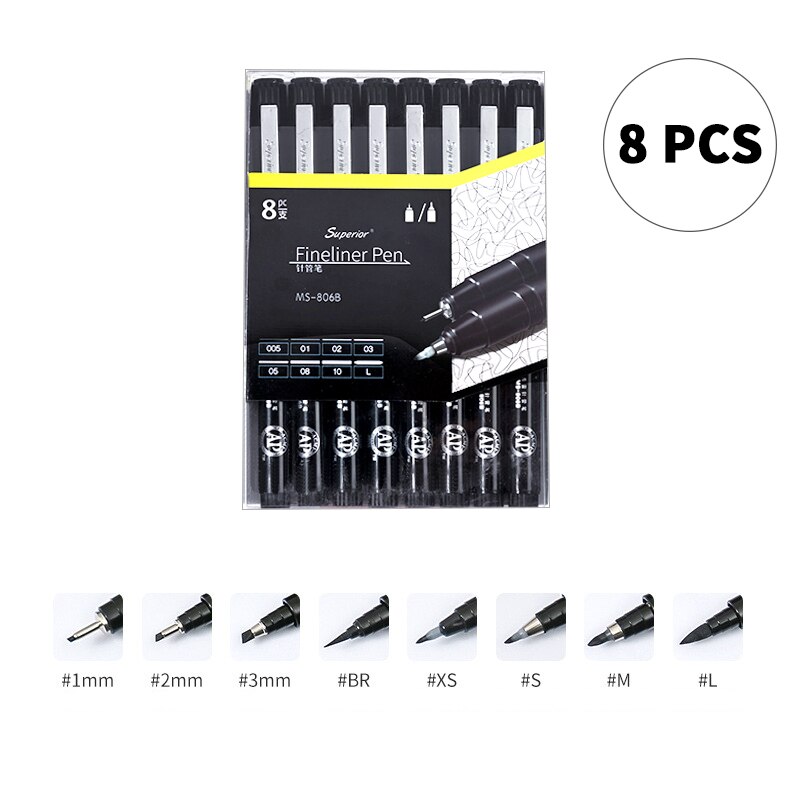 Superior Multiliner Waterproof Art Sketch Marker M... – Grandado