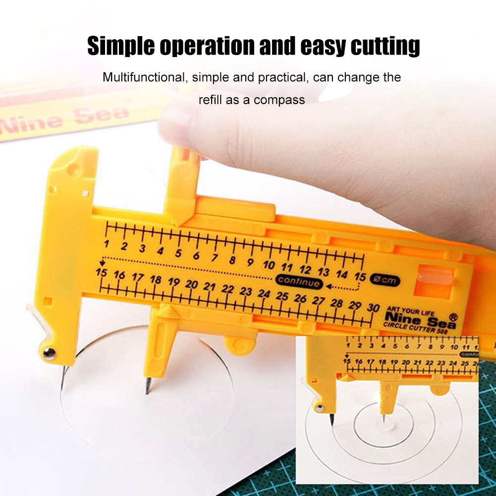 Verstelbare Kompas Cirkel Cutter Mutifunctional Gr... – Vicedeal