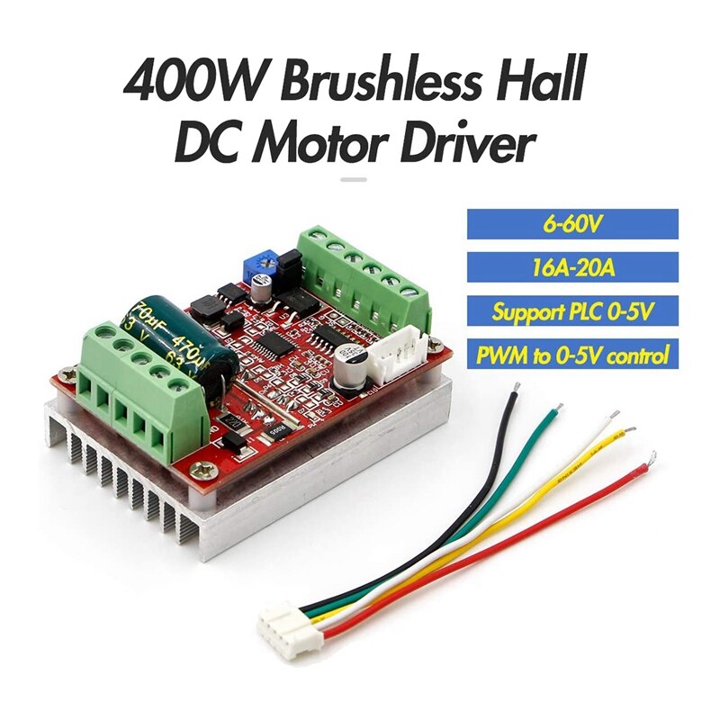 400W 6-60V Pwm Dc Borstelloze Elektrische Motor Sp... – Grandado