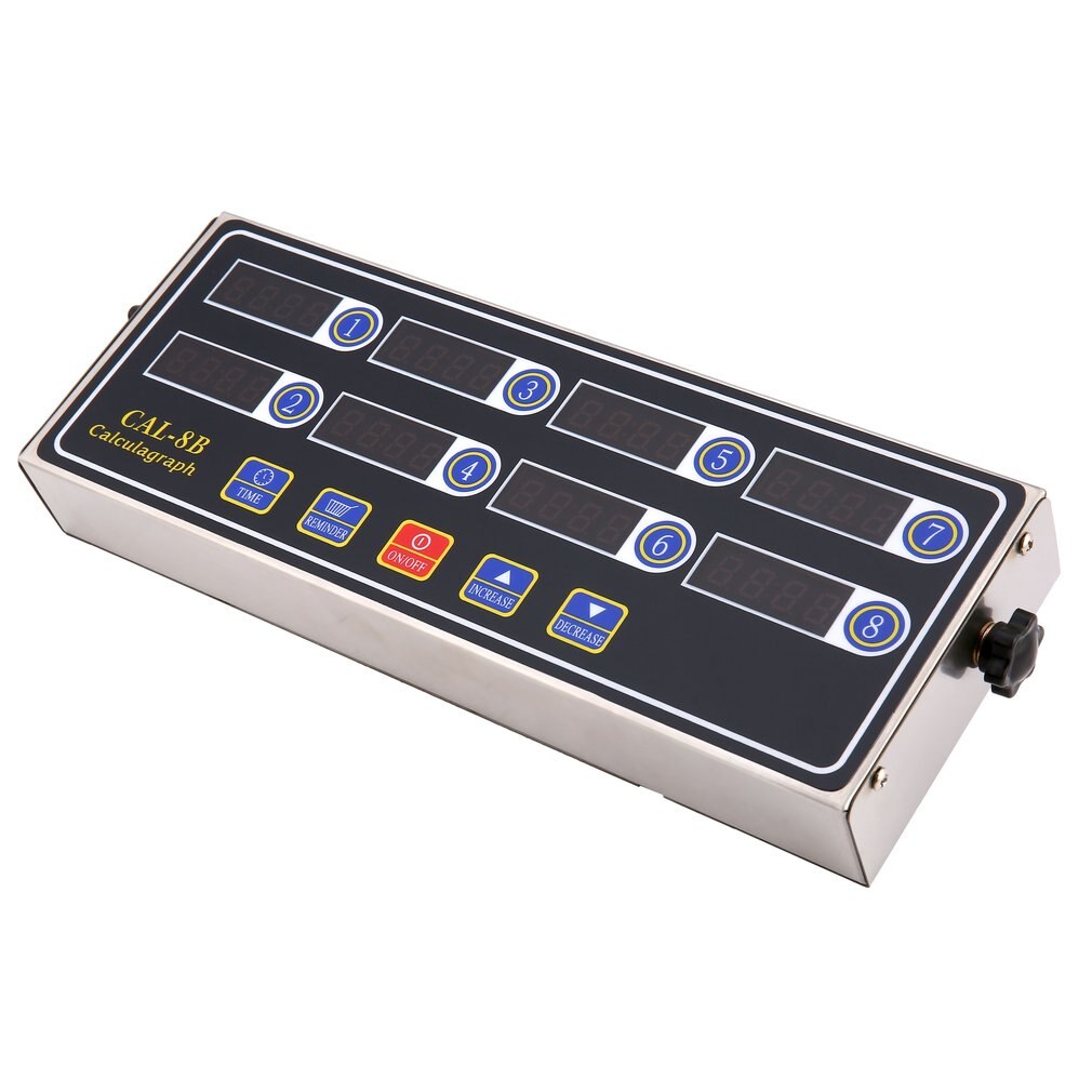 1PC Portable Calculagraph 8 Channel Digital Timer ... – Grandado
